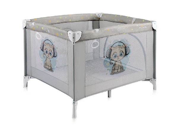 Lorelli Play Station utazó járóka - Grey Cute Kitten - Bababolt ...